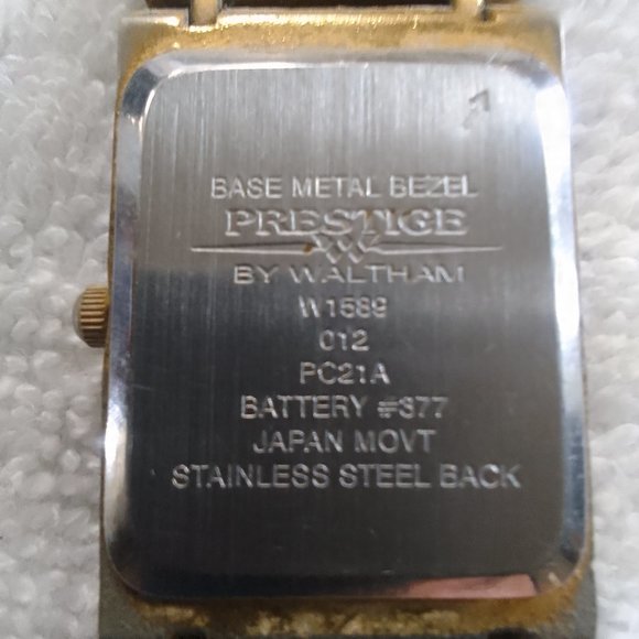 Prestige | Accessories | Prestige Watch By Waltham Movement By Japan ...